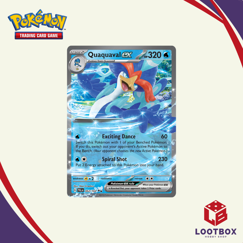 Pokemon Card Game: Quaquaval ex (Double Rare) - Paldea Evolved | Shopee ...