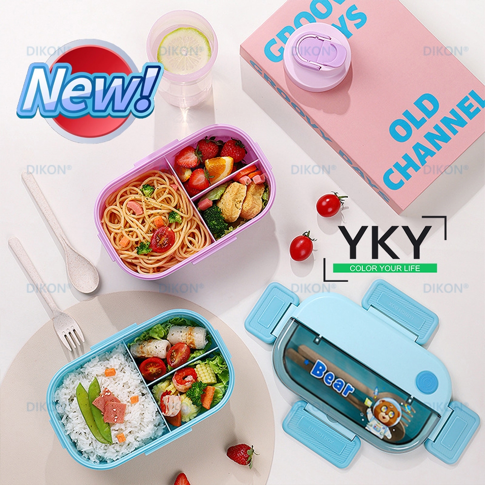 Bento Lunch Box Microwave Safe Bento Box with Spoon&Fork The Latest ...