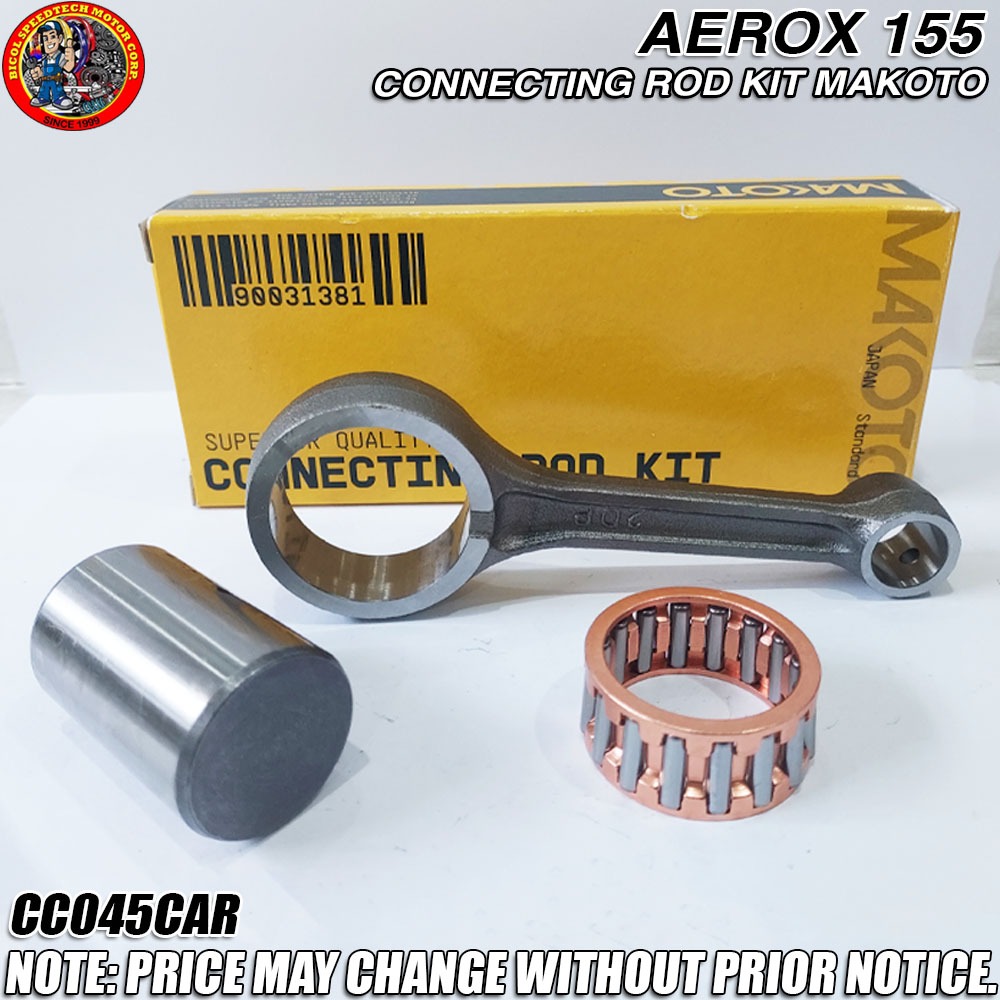 AEROX 155 CONNECTING ROD KIT MAKOTO (CC045CAR) | Shopee Philippines