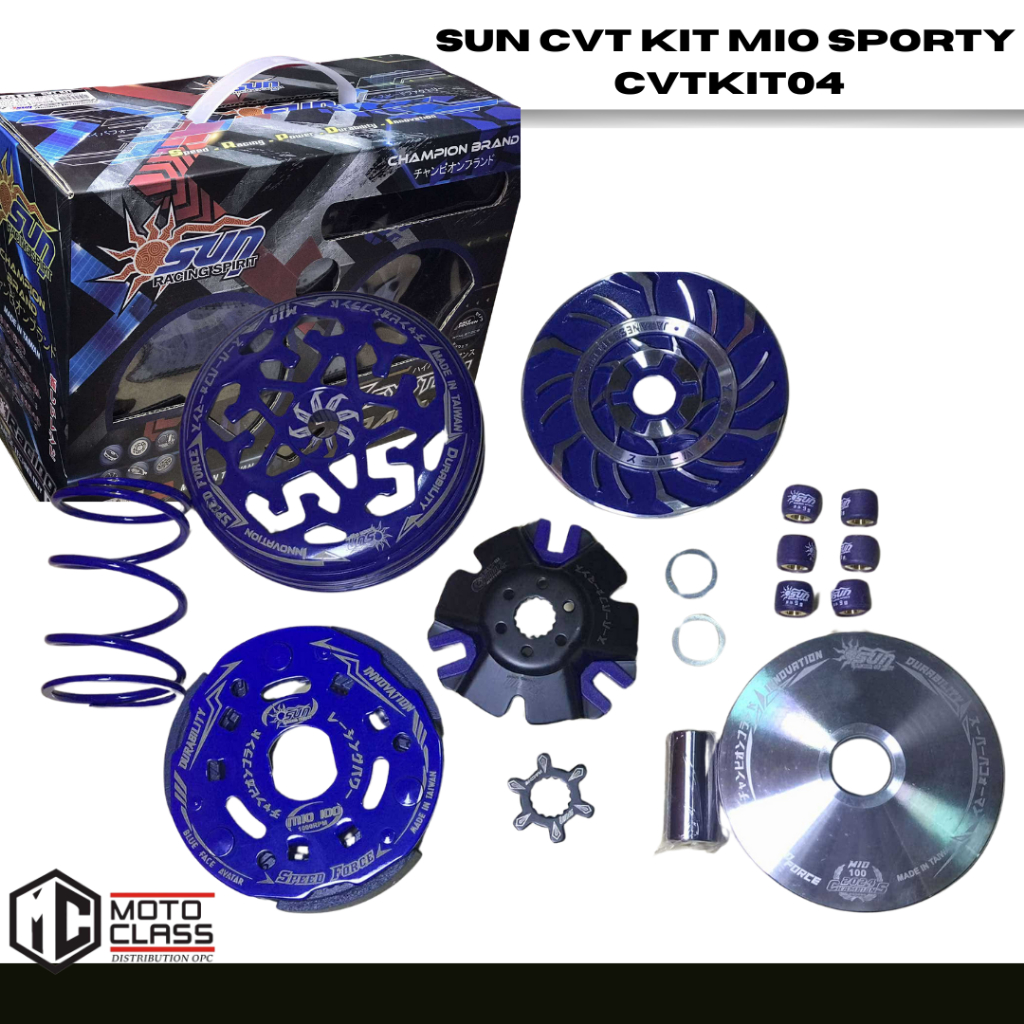 SUN CVT KIT MIO SPORTY CVTKIT04 | Shopee Philippines