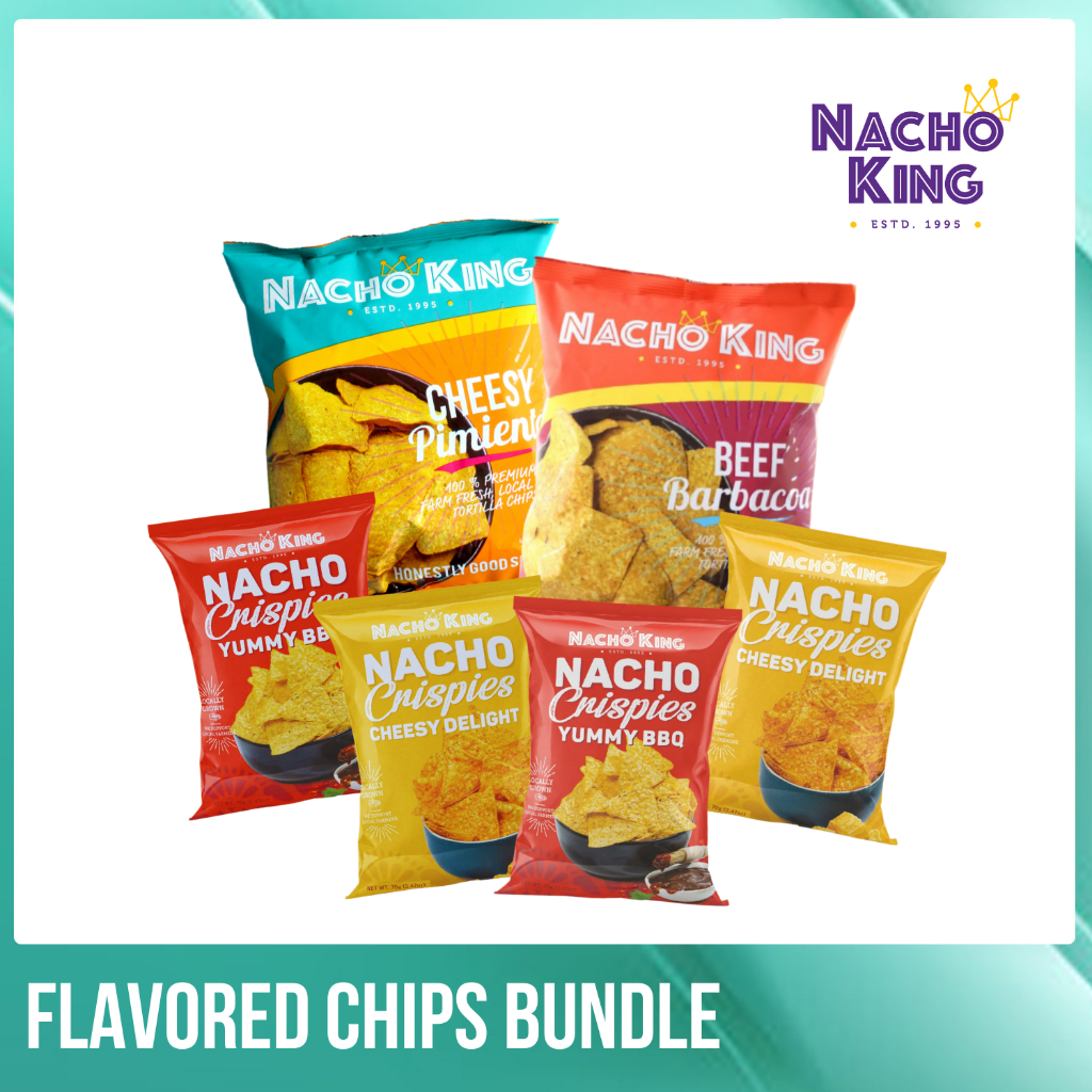 Nacho King Flavored Chips Bundle | Shopee Philippines