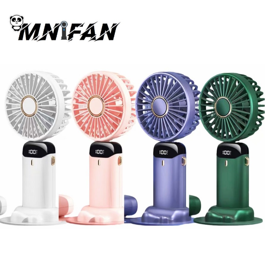MN FAN Multifunctional Fan 6000mAh Digital Mini Fan Fan Portable ...