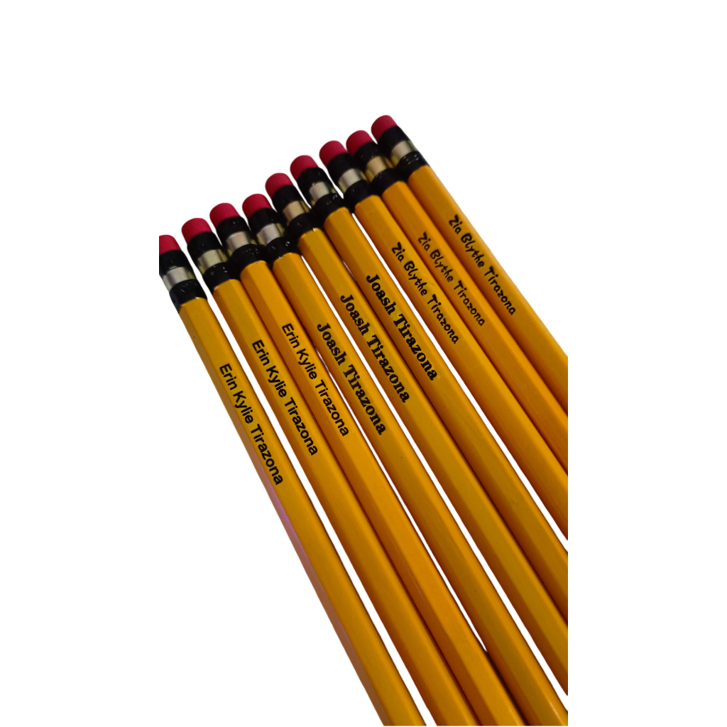 Customized Pencil (12 pcs) | Shopee Philippines