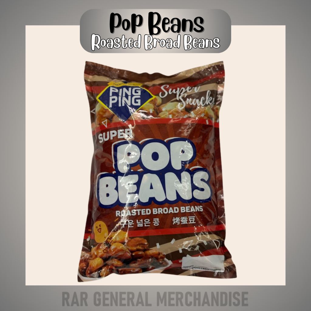 Kutkutin - Ping Ping Pop Beans (Roasted Broad Beans) [950 Grams ...