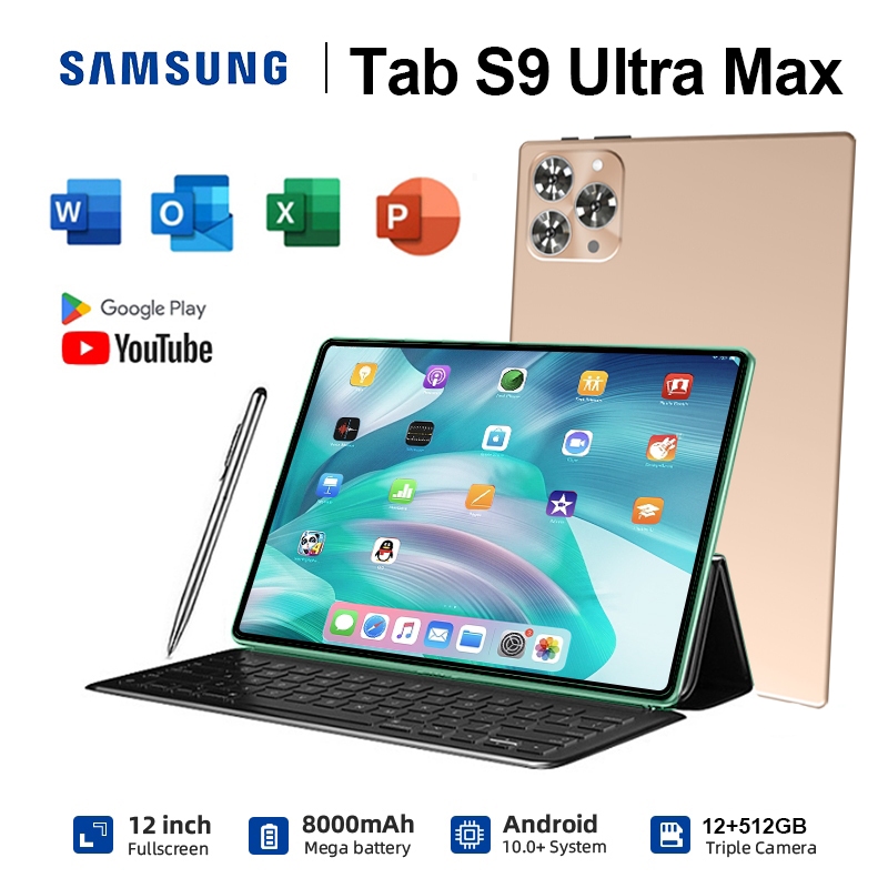 New Sam Tablet S9 Ultra 12GB+512GB Tablet for kid 11inch Pad Online ...