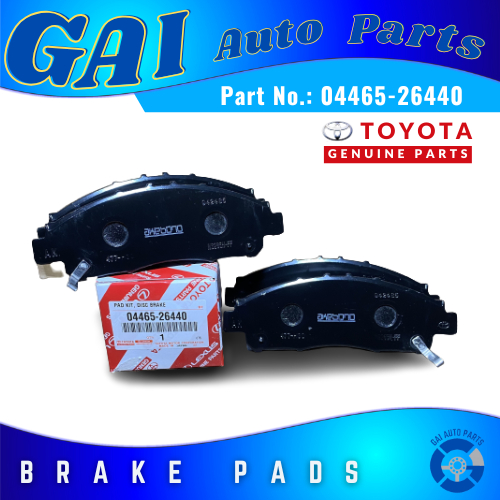 Toyota Break Pads for TOYOTA GRANACE 2019-UP/ HIACE 2019-UP/ QUANTUM ...