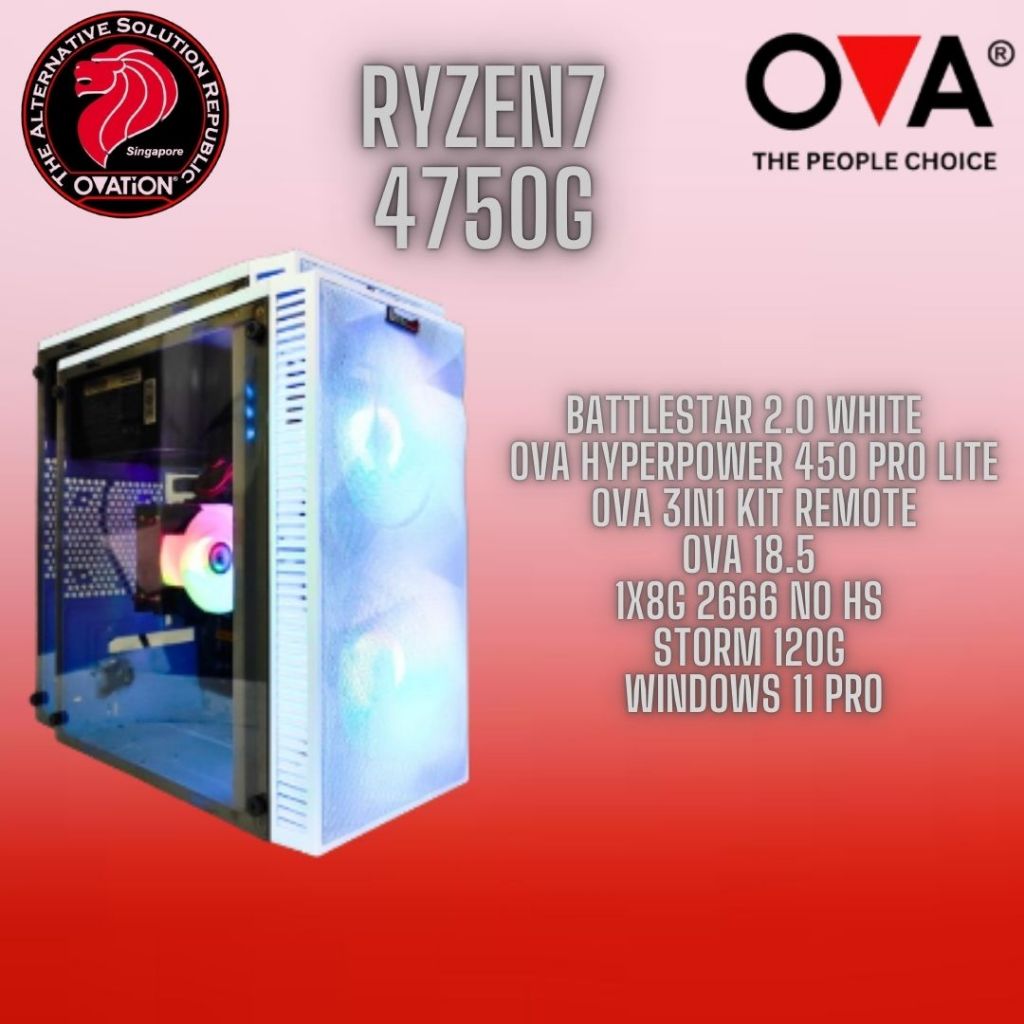 RYZEN 7 4750G SYSTEM UNIT | Shopee Philippines