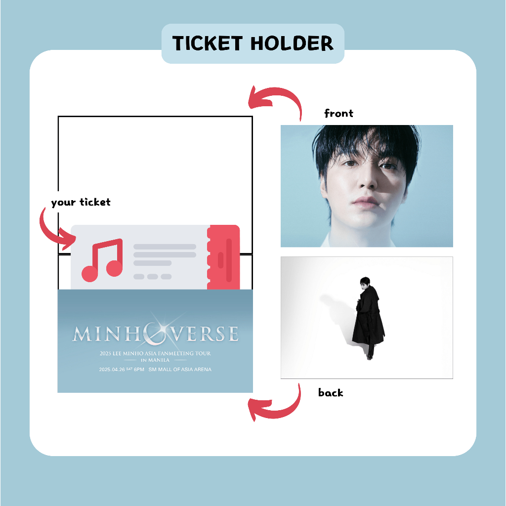 Lee Min Ho Minhoverse Fanmeeting Tour in Manila Ticket Holder ...