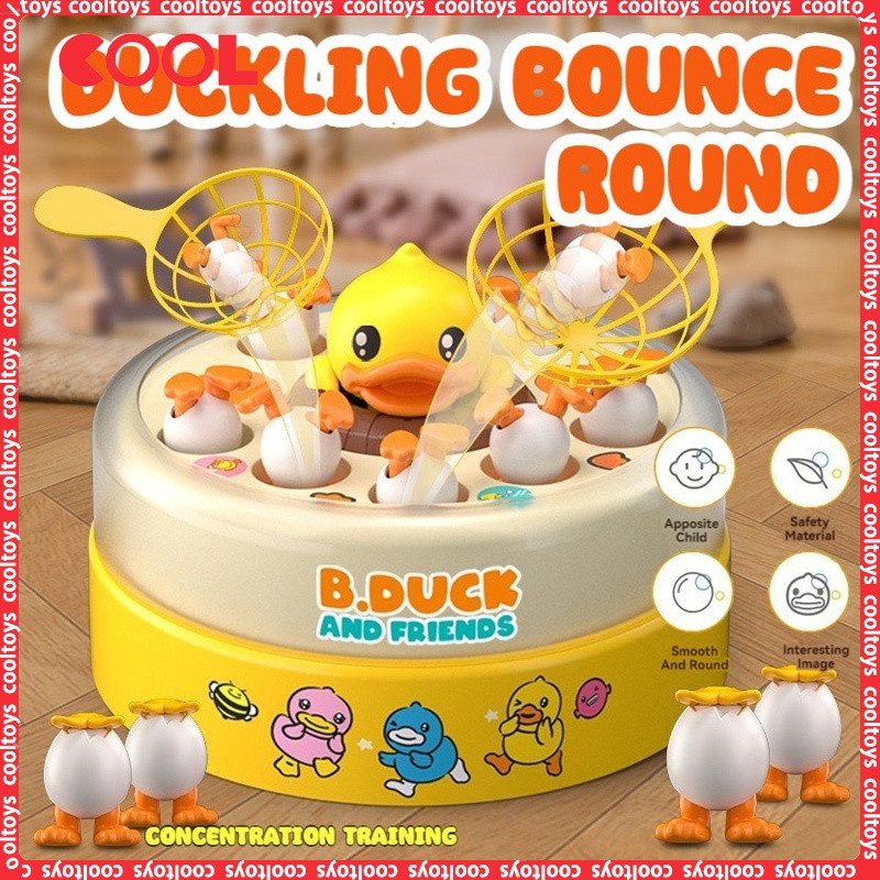 Interactive Toys Gift Ducking Bounce Round Carousel Ball Catcher Board ...