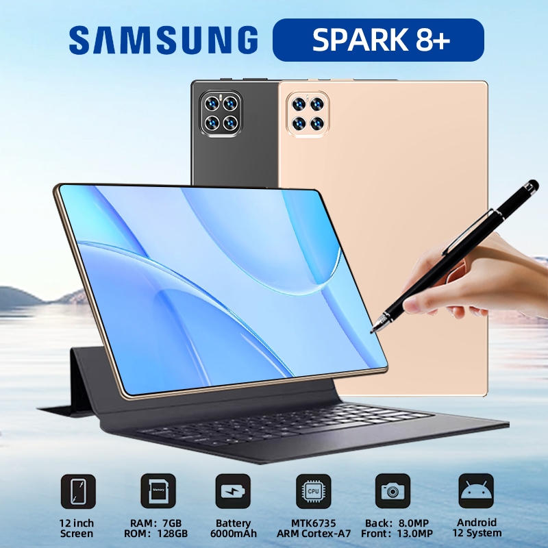 Samsung Tab Spark 8+ Original Tablets 12 Inch 8Gb + 256Gb Android ...