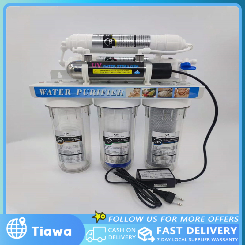 (Level 5, level 6 ultra-alkaline - UV) 6 Stages Ultrafiltration Water ...