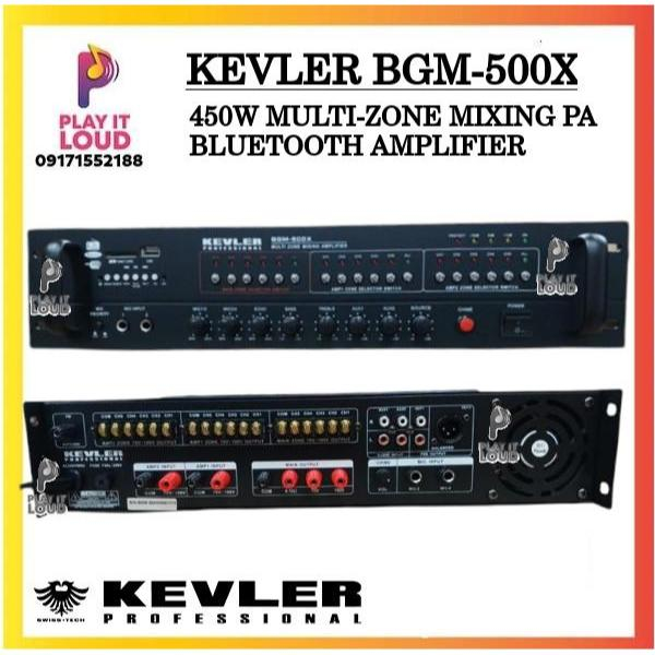 KEVLER BGM-500X / BGM-500UB MULTI ZONE MIXING AMPLIFIER | Shopee ...