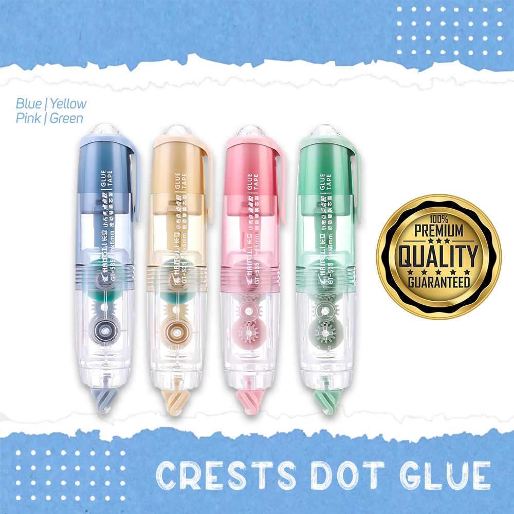 360 Rotating Tip Crests Dot Glue Tape | Shopee Philippines