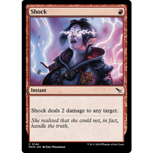 Shock - MKM - Common MTG Cards (WOTC) | Shopee Philippines