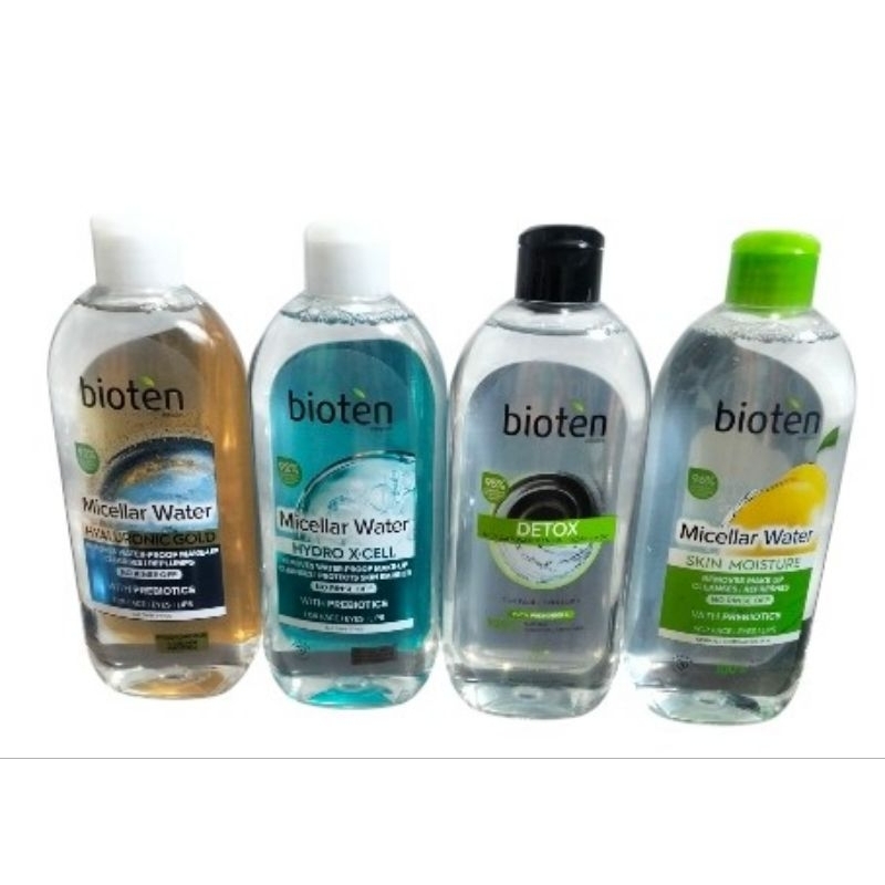 Bioten Detox/ Hydro X-Cell/Skin Moisture Micellar Wate/Hyaluronic Gold ...