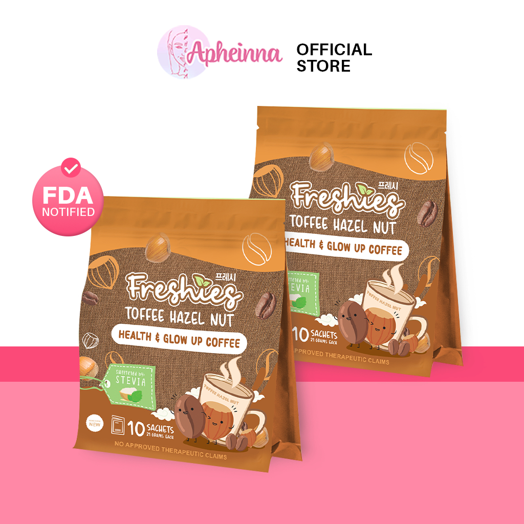 Freshies Toffee Hazelnut Collagen Combo (2 pouches) | Shopee Philippines
