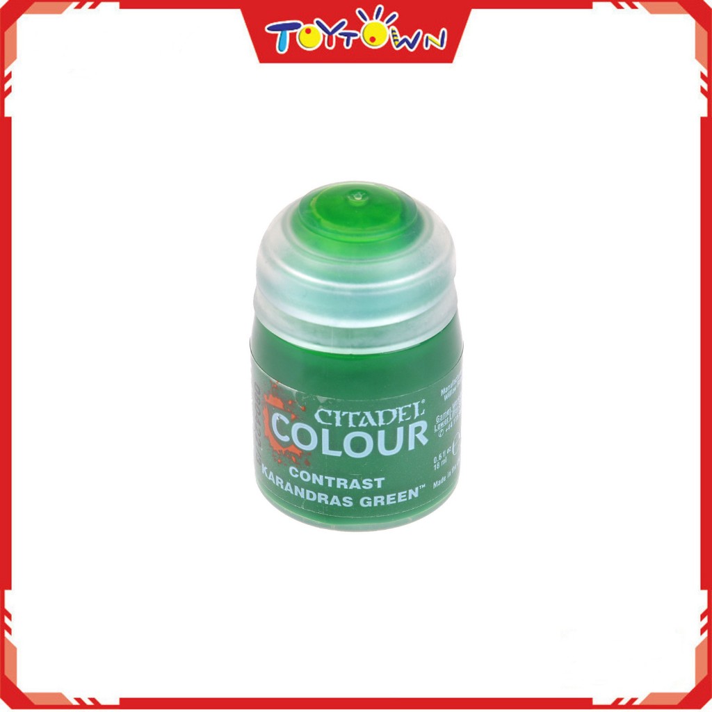 Warhammer Citadel Colour Paint Contrast: Karandras Green 18ml | Shopee ...