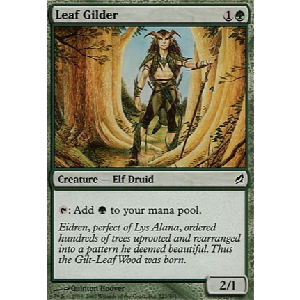 Leaf Gilder - LRW - Common MTG Cards (WOTC) | Shopee Philippines