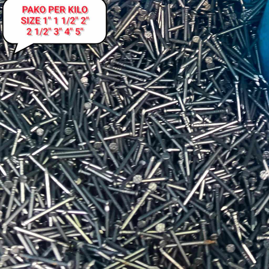 (SOLD PER KILO) PAKO SA KAHOY / CWN / SIZE 1 ; 1 1/2" ; 2 ; 2 1/2 ; 3 ...