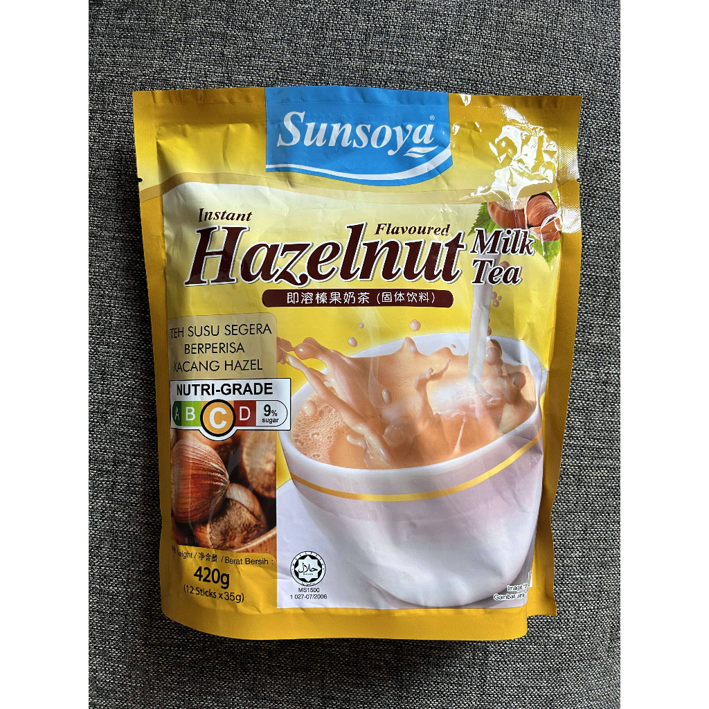 Sunsoya Hazelnut Flavoured Milk Tea | Shopee Philippines