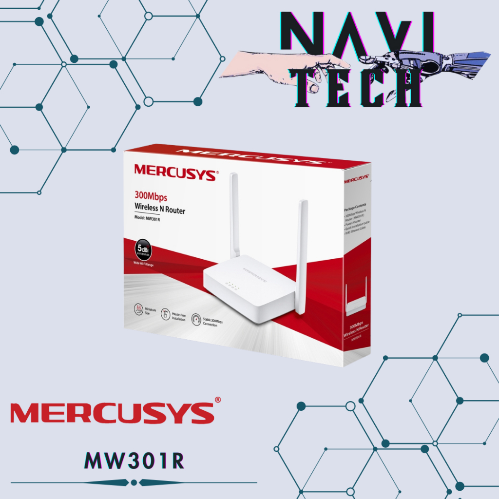 Mercusys MW301R N300 300Mbps Wi-Fi Router | Shopee Philippines