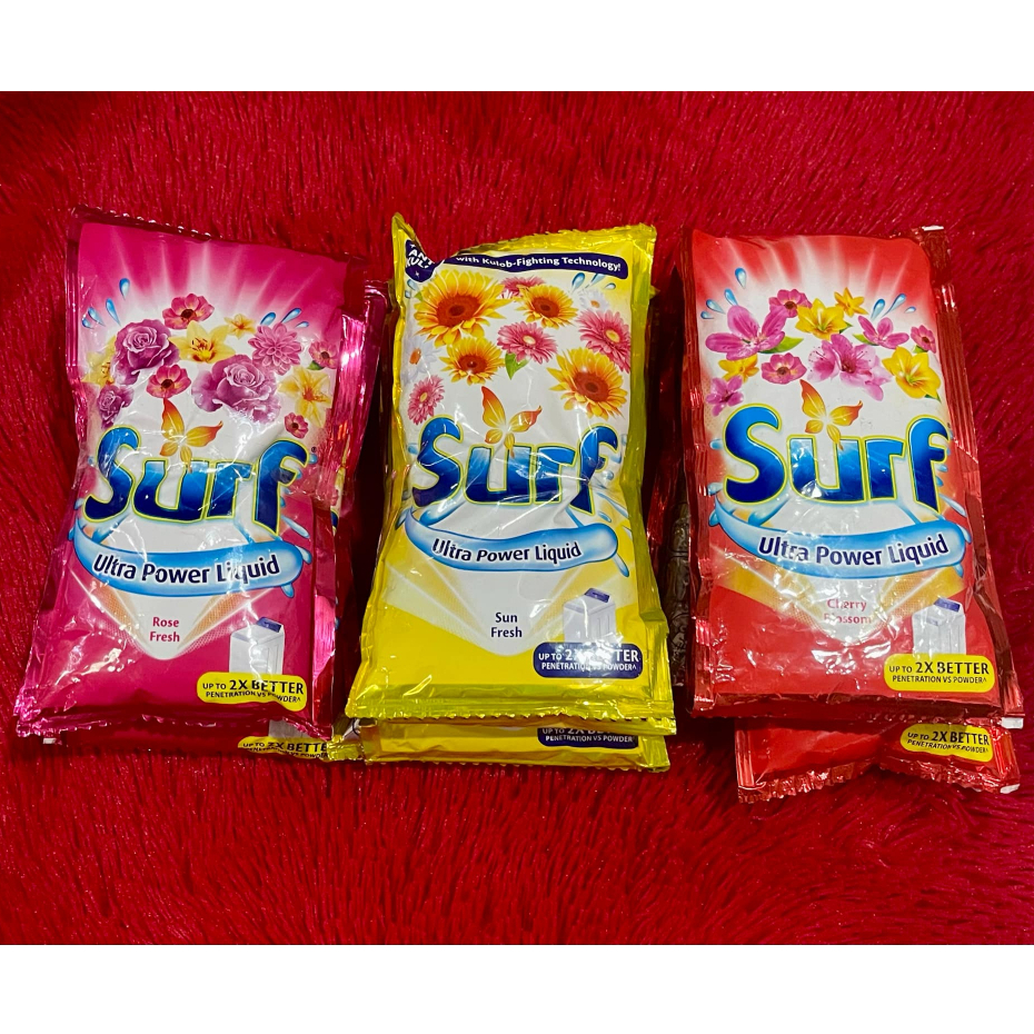 SURF ULTRA POWER LIQUID DETERGENT 64ML.by 6PCS. | Shopee Philippines