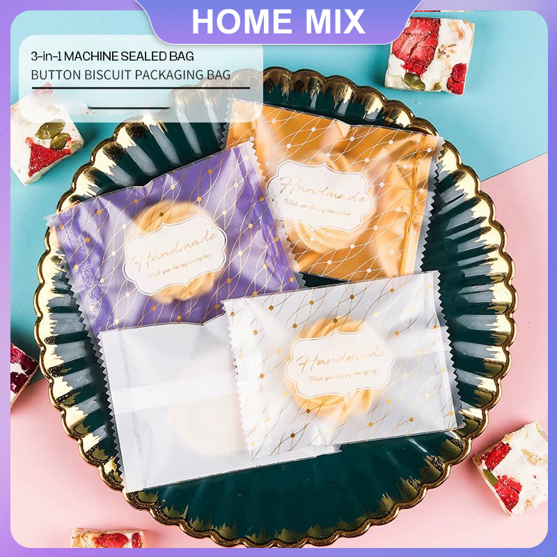 7*10cm Polvoron Wrapper Plastic Packaging For Pastry Candy Heat Sealing ...