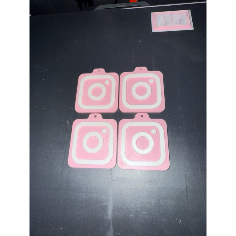 3D Printed NFC Smart Keychain — Tap to Open Links, Customizable Design ...