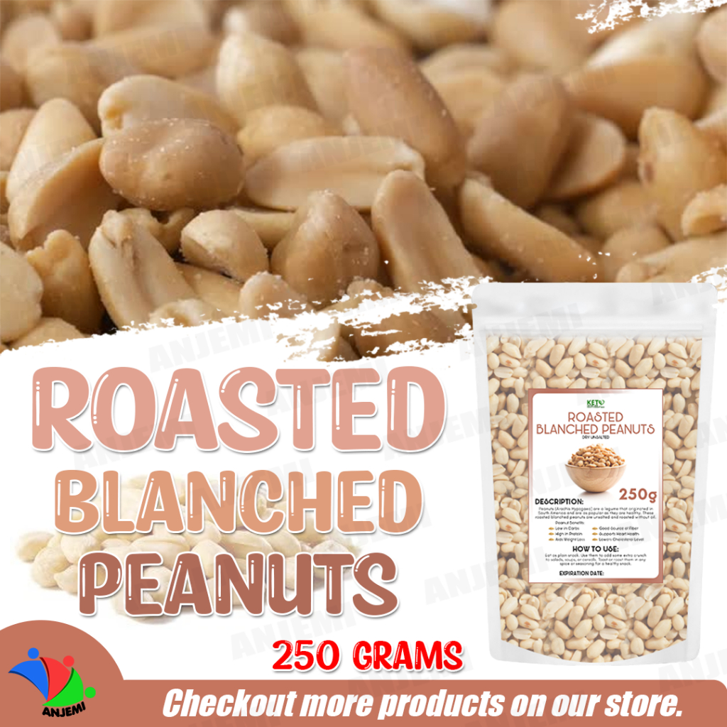 Roasted Blanched Peanuts 250g | Shopee Philippines