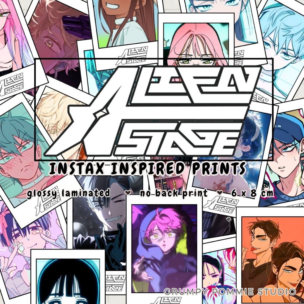 ALIEN STAGE Instax Inspired Laminated Art Prints [ALNST FANMADE ...