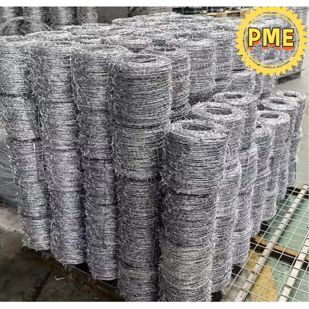 50/100/200 meters of wire rolling mesh barbed wire anti-climbing ...