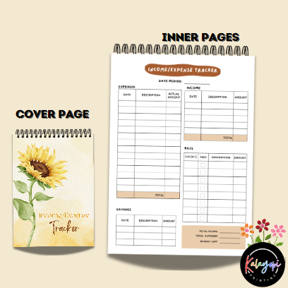 Income/Expense Tracker Record Notebook | Shopee Philippines