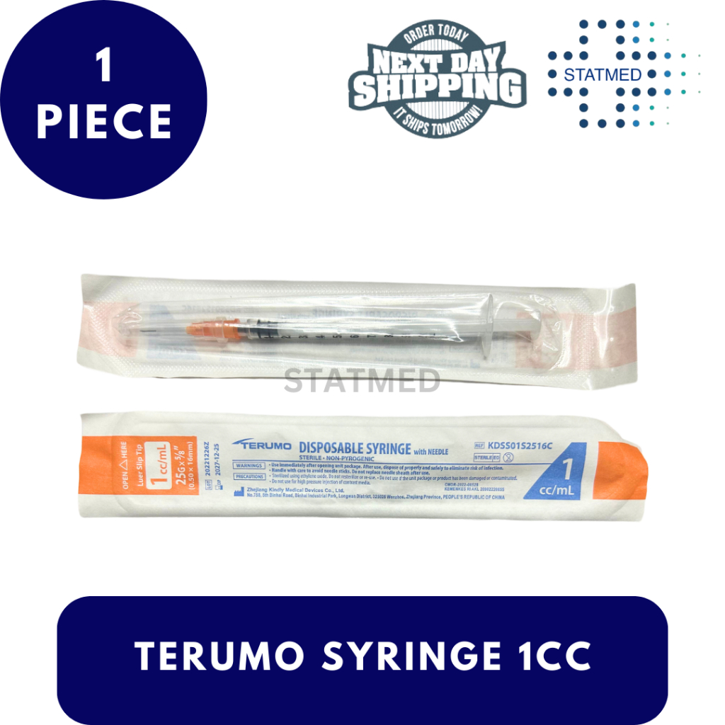 Terumo Syringe 1cc 3cc 5cc 10cc l 1 Piece | Shopee Philippines