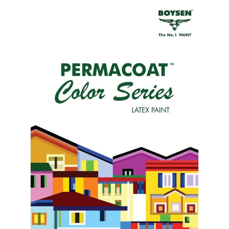 BOYSEN COLOR SERIES PERMACOAT SEMI-GLOSS ACRYLIC LATEX PAINT 4L FOR ...