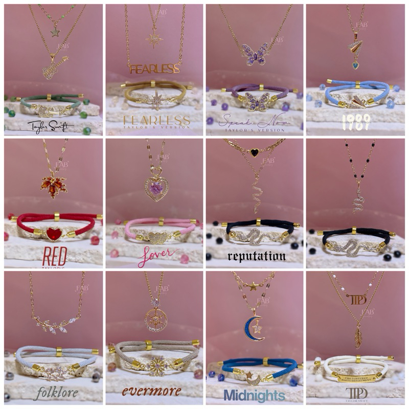 FAB | Taylor Swift Eras Tour Inspired Charm Friendship Bracelets and ...