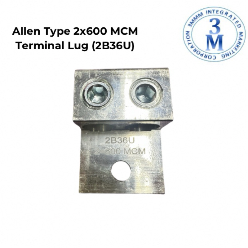 Allen Type 2x600 MCM Terminal Lug (2B36U) | Shopee Philippines