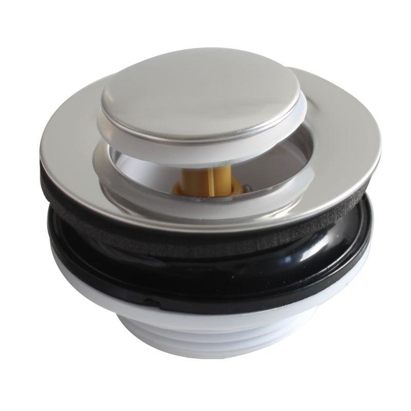 Talea 70mm Bathtub Small Head Bounce Drain – Stainless Steel Wooden Tub ...