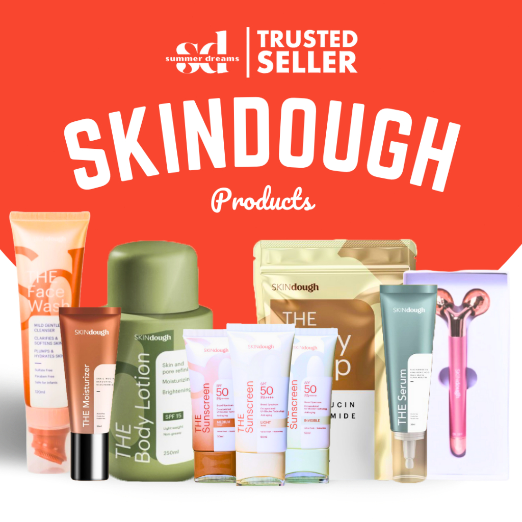SKINDOUGH The Serum, The Moisturizer, The Body Soap, The Sunscreen or ...