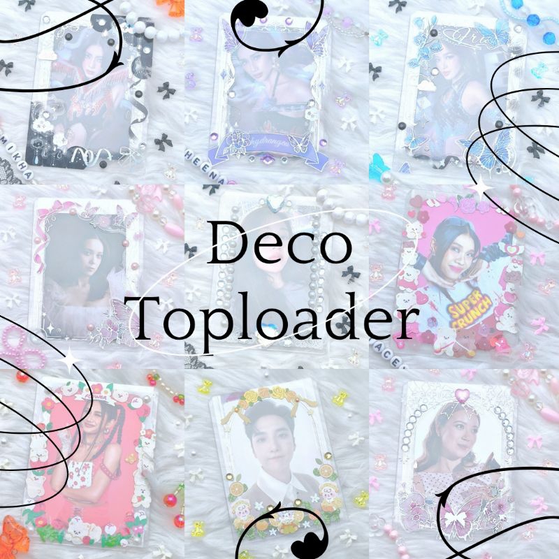 Deco Toploader for Photocard by pandecoco [custom & premade] A6 Bini ...