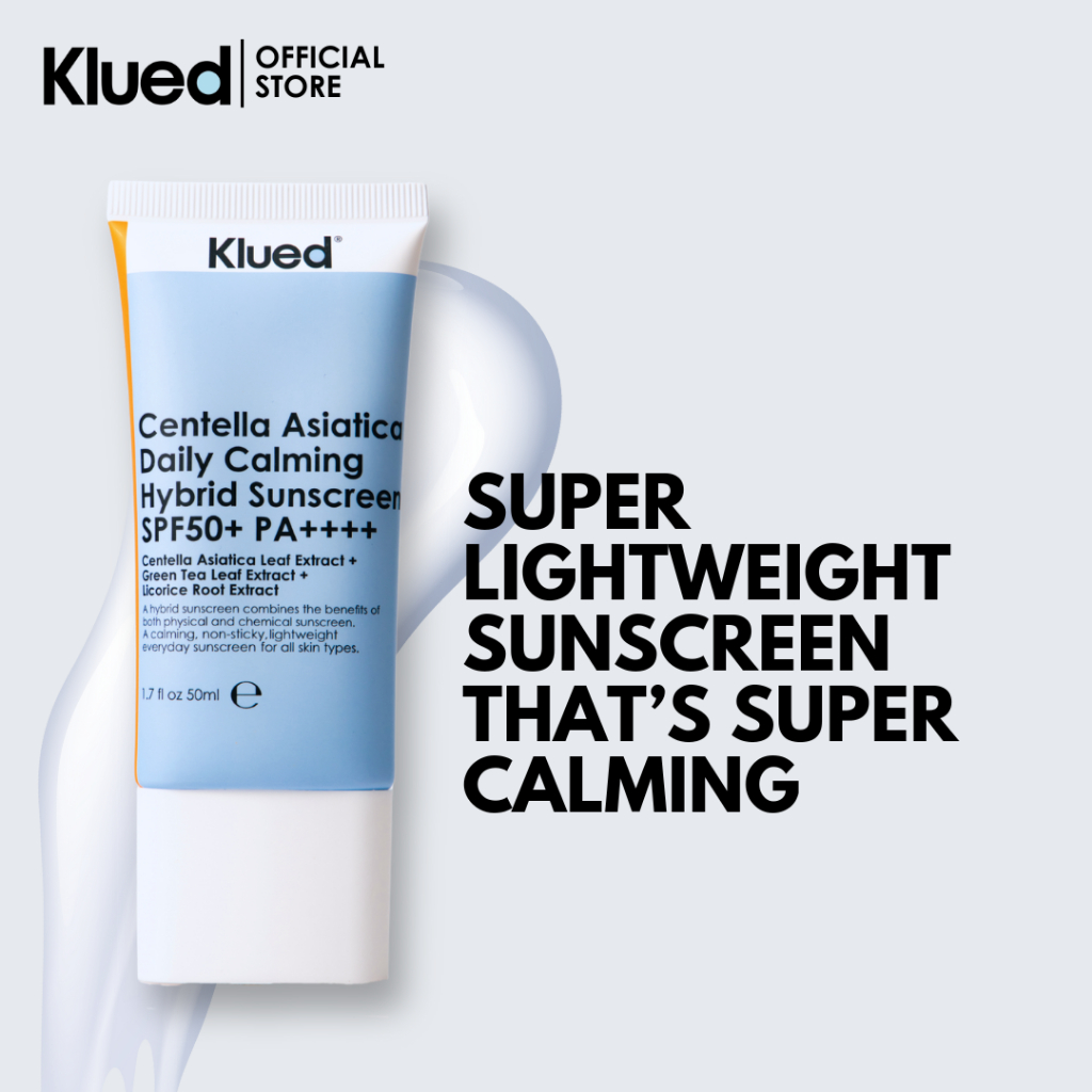 Klued - Centella Asiatica Daily Calming Hybrid Sunscreen SPF 50+ PA ...