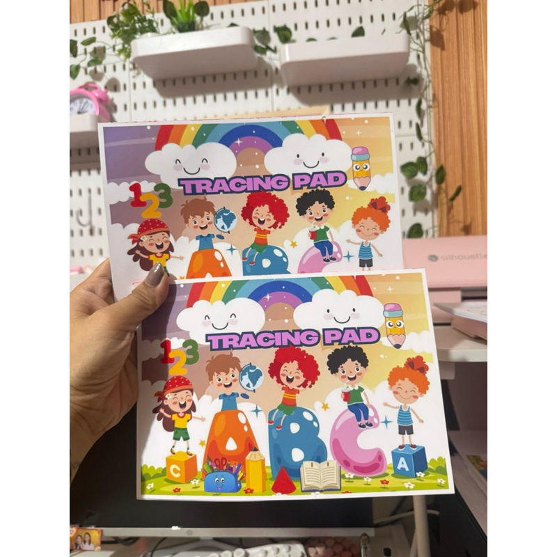 Writing tracing pad NAME, ALPHABET, NUMBER, SHAPES AND LINES | Shopee ...