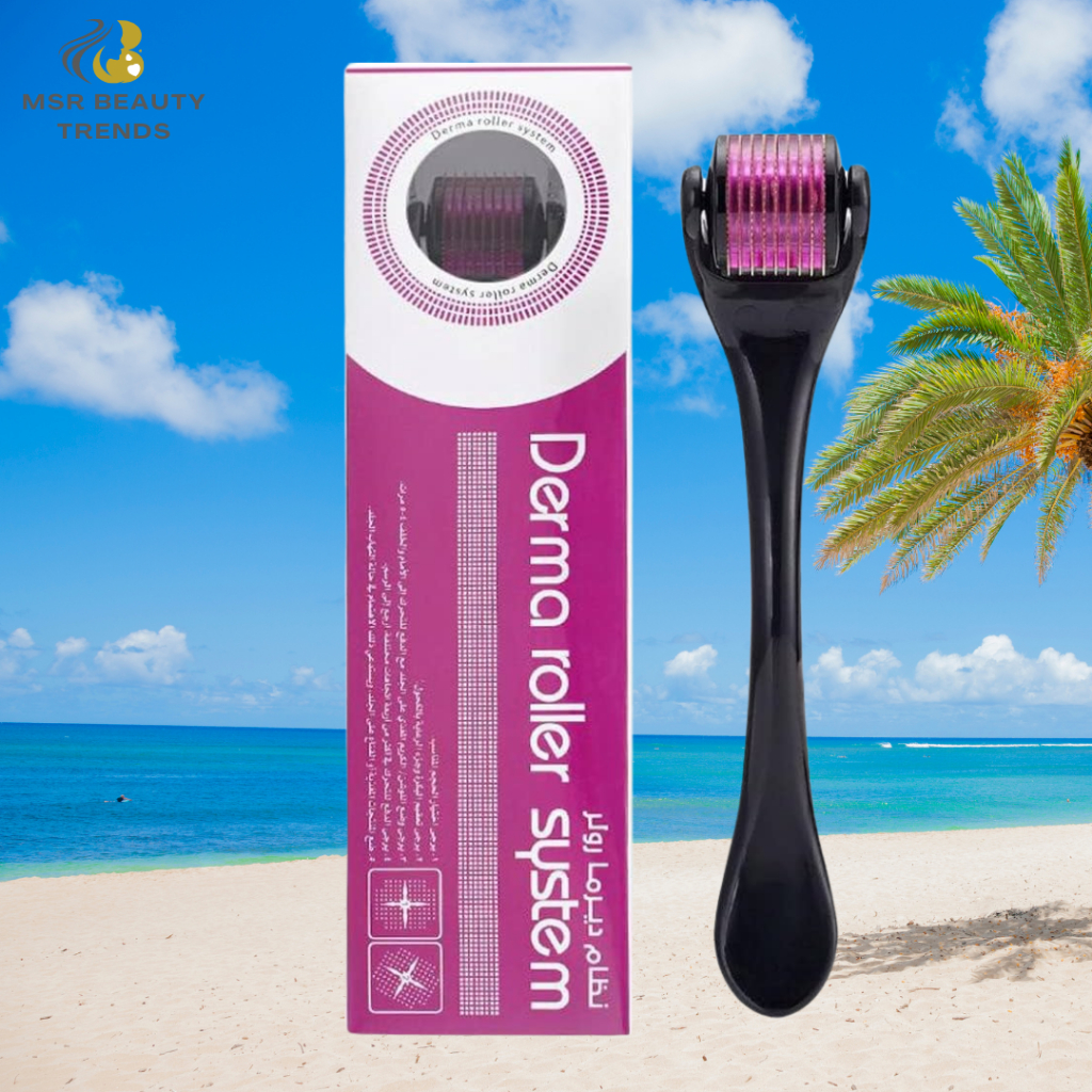 DRS 540 Needles Derma Roller Microneedling Roller for Hair growth Skin ...