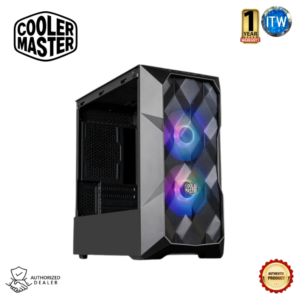 Itw | Cooler Master Computer PC Case TD300 Mesh Mini Tower Tempered ...