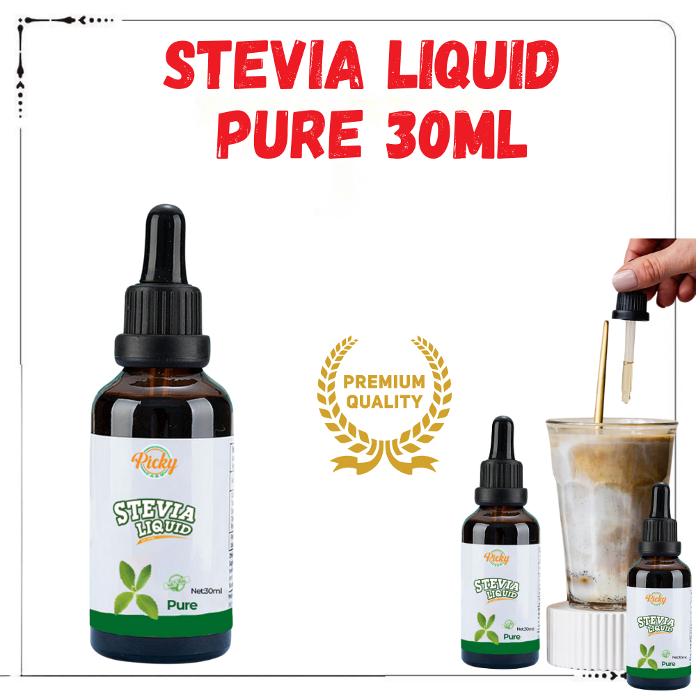 Pure Stevia Drops, 30ml | 100% Natural Liquid Sweetener | Shopee ...