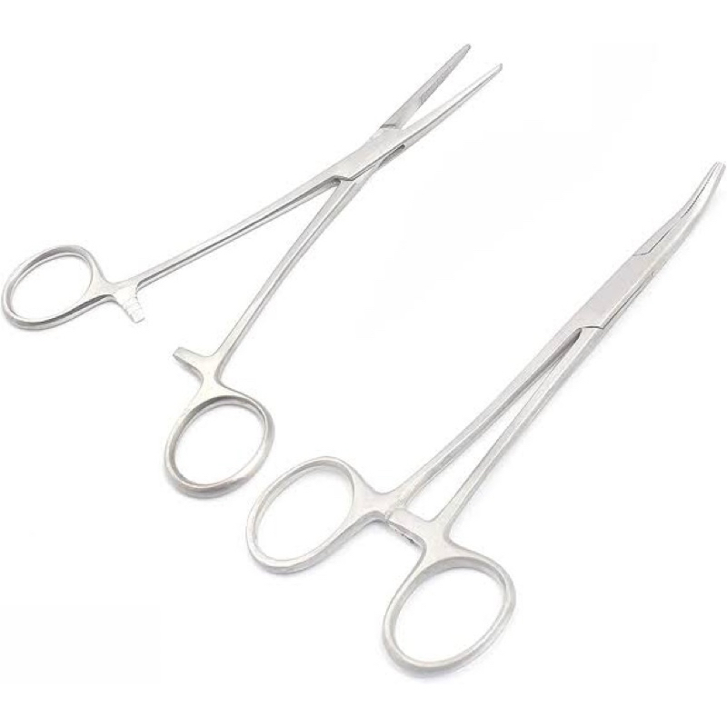 Kelly Forceps Straight And Curved (Stainless) | Shopee Philippines