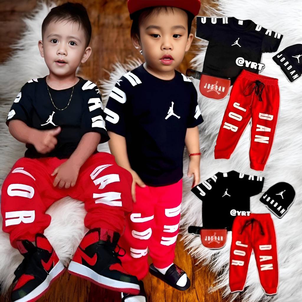 BABY terno jogger for kids boy COTTON C082 SG | Shopee Philippines