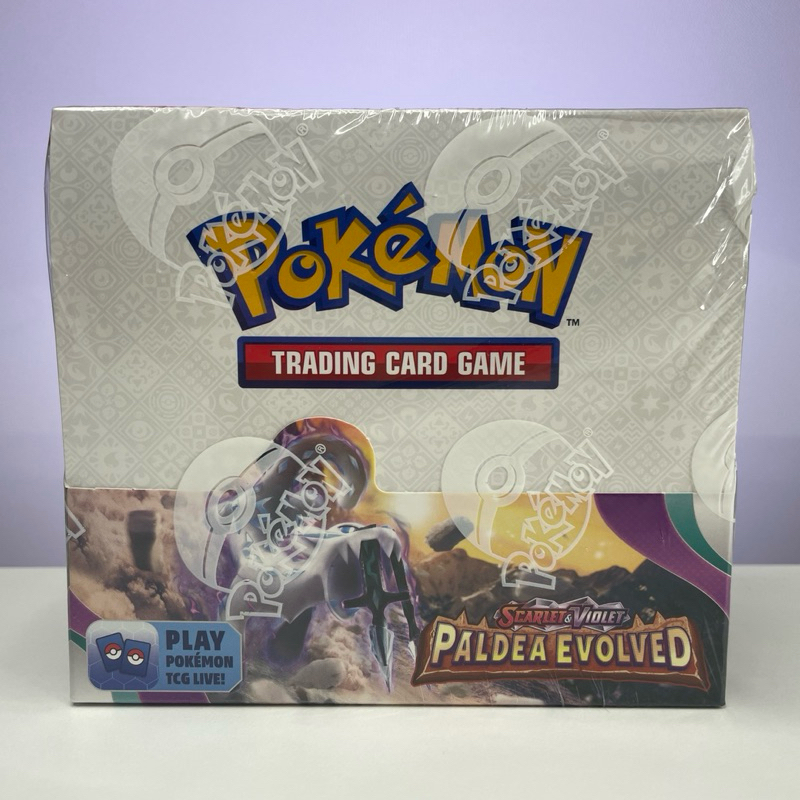 Pokemon Paldea Evolved Booster Box (36 Booster Packs) TCG Scarlet ...