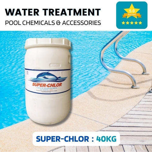 SUPER-CHLOR 65% CHINA - CHLORINE (40kg) | Shopee Philippines
