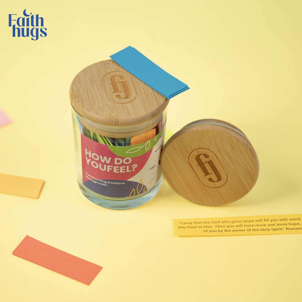 Faith Jar by Faith Hugs - Color Coded Bible Verses - Transform Emotions ...