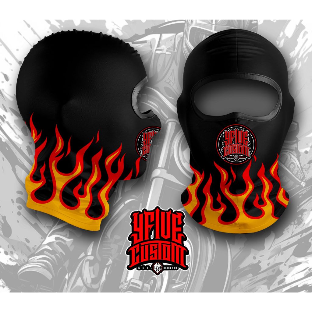 YFIVE motorcycle riders Balaclava full sublimation high quality fabrics ...